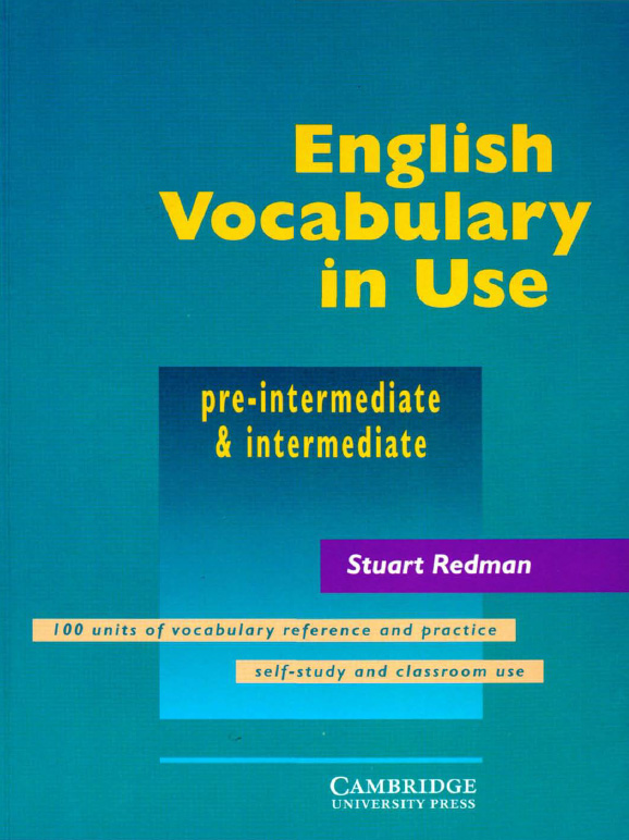 English Vocabulary in Use Pre-intermediate and Intermediate
